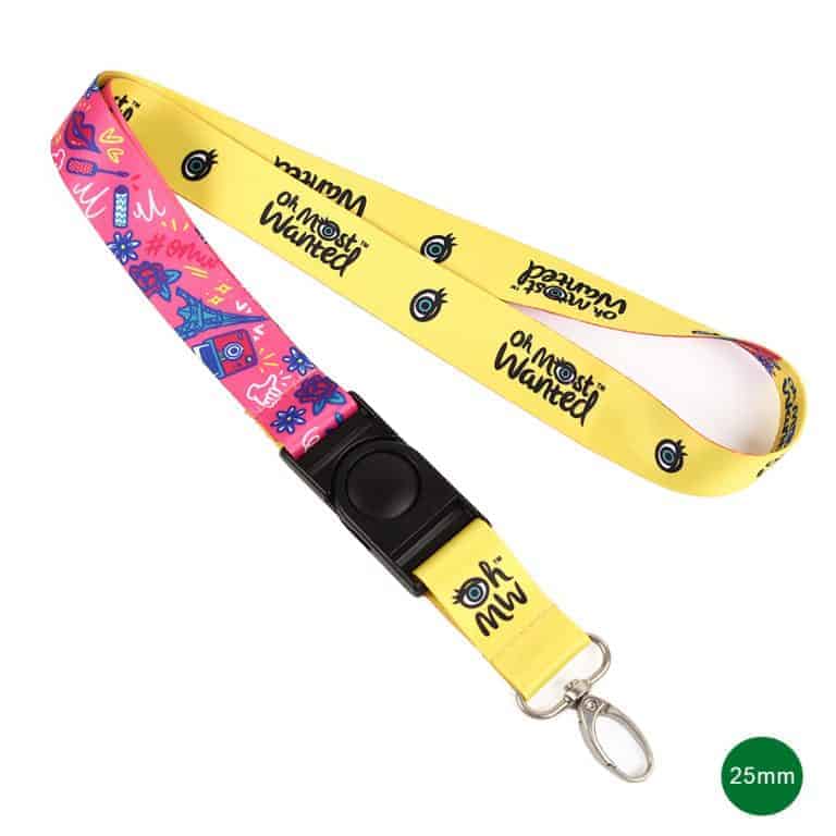 Best Quality Full Color Print Lanyards - Custom Your Own Design