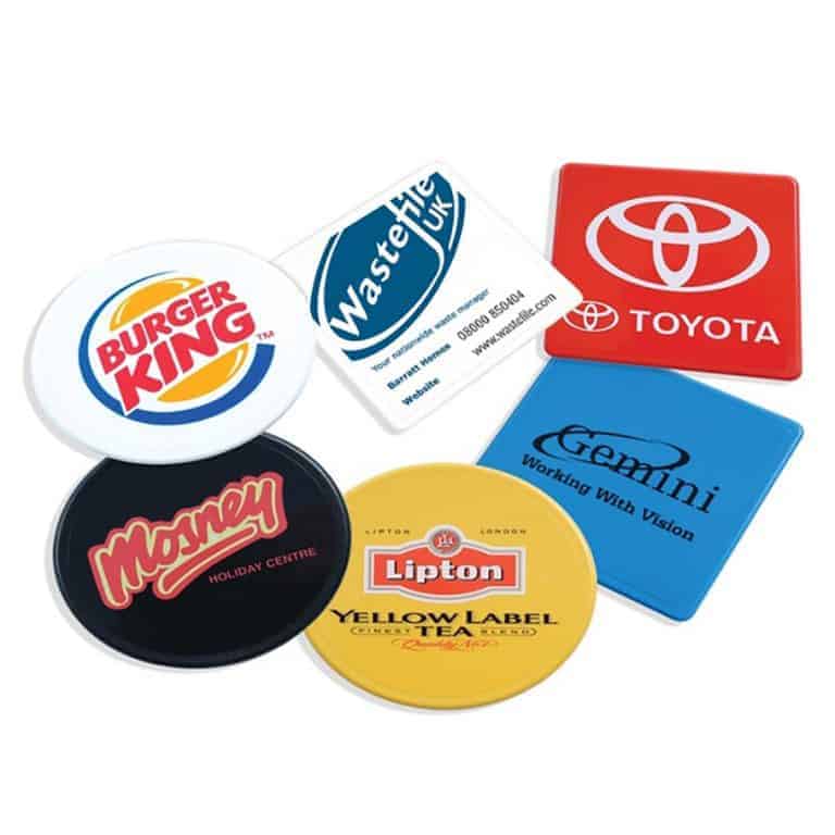 Rubberised Soft PVC Coaster - CustomLanyards - Corporate Gifts