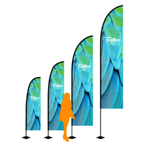 Feather Wind Flag - CustomLanyards - Outdoor & Travelling Gifts